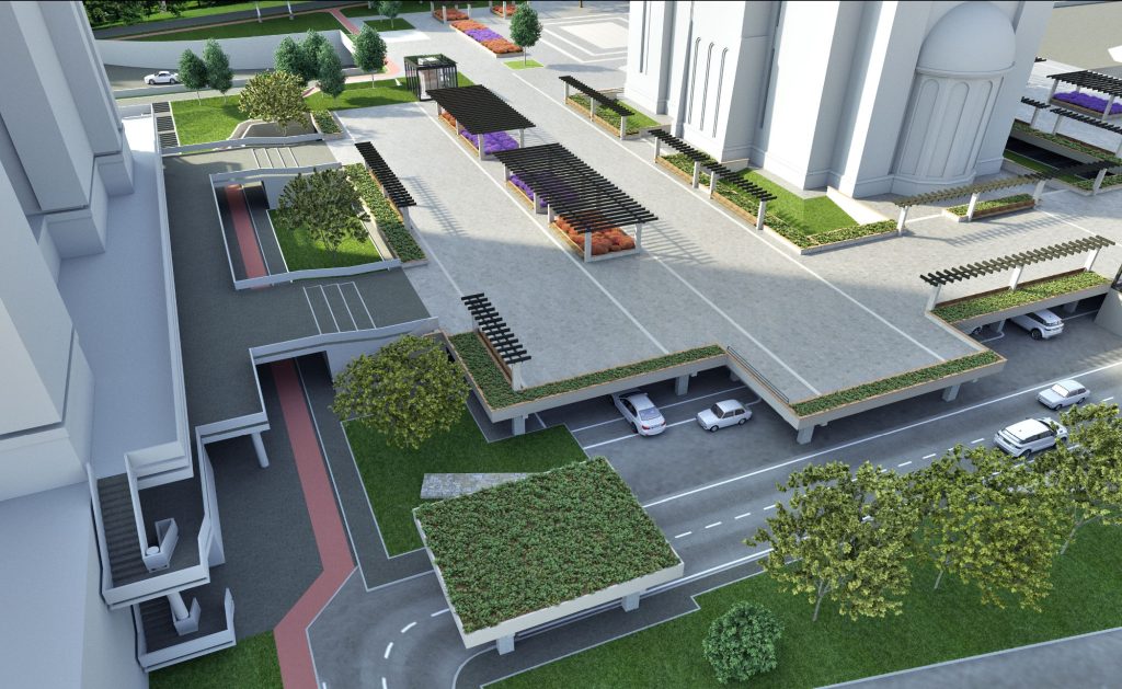 "Park and ride" Oradea - Construcții Erbașu