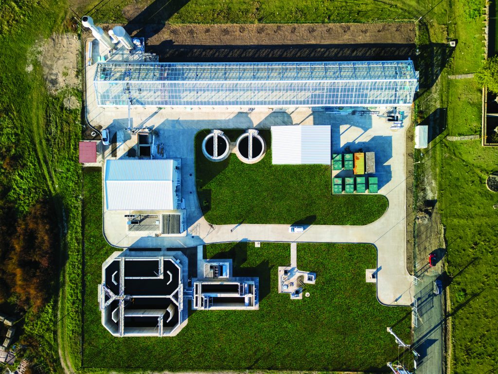 Lovrin wastewater treatment plant - Construcții Erbașu